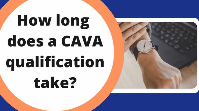 How long does a CAVA qualification take? - Carlton Training