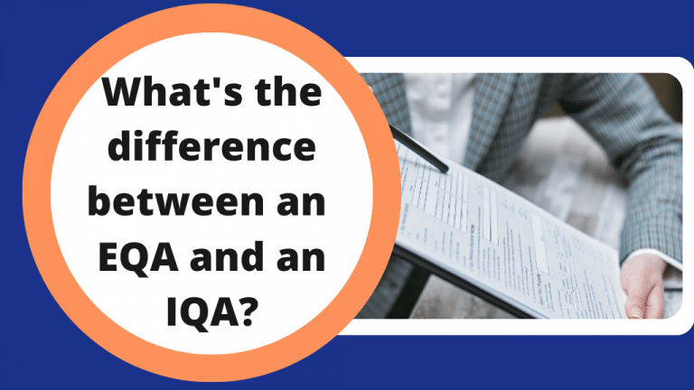 What is the difference between EQA and IQA? - Carlton Training